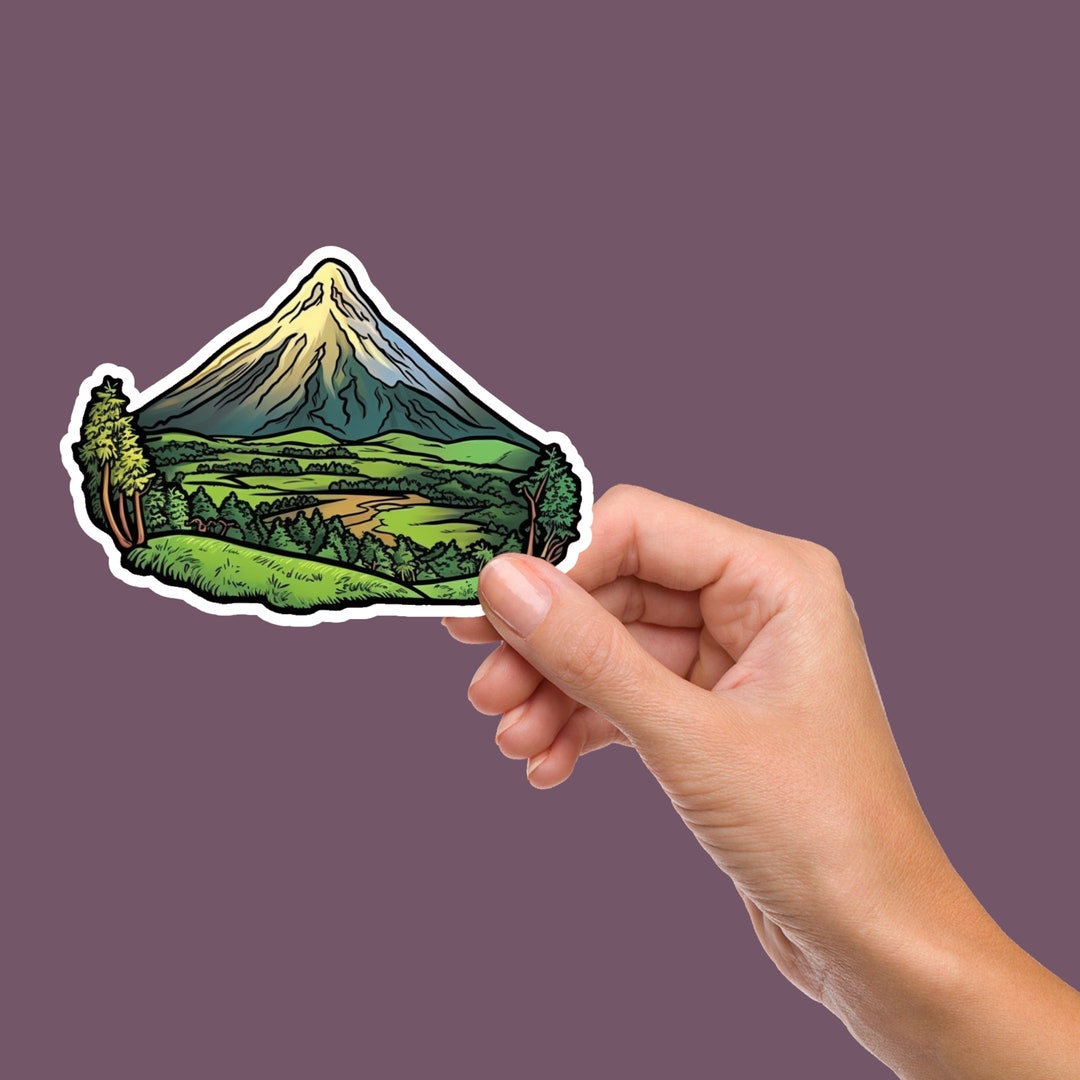 Mount Fuji Sticker - Vinyl Sticker - Etsy