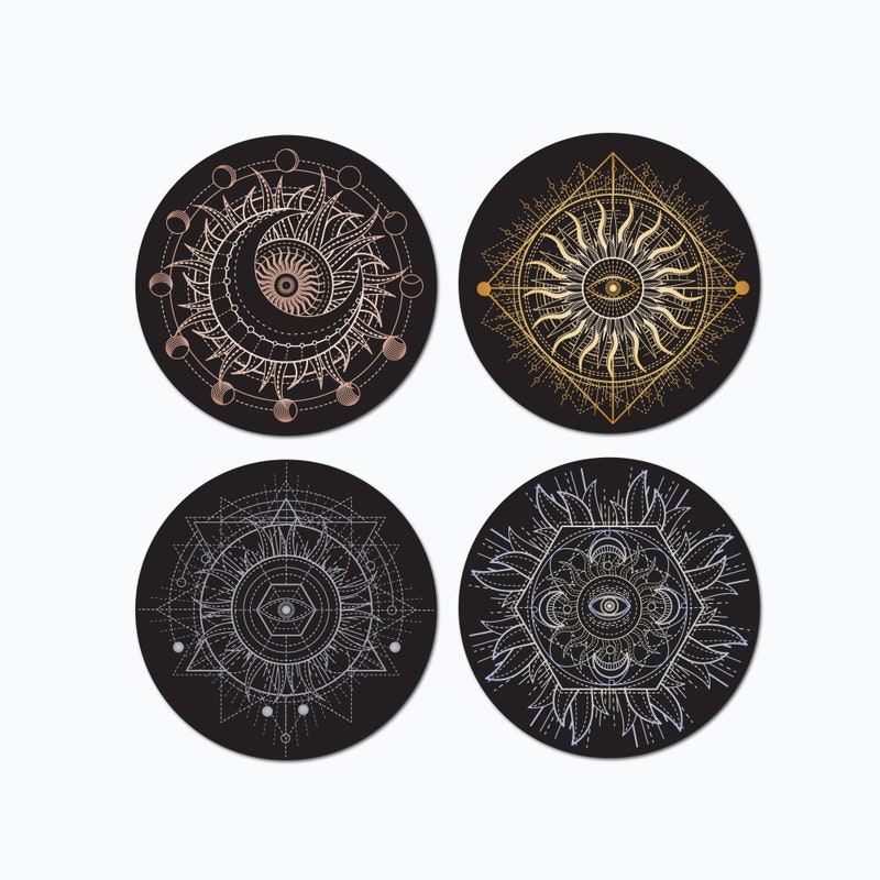 Sacred Geometry Sticker - Etsy