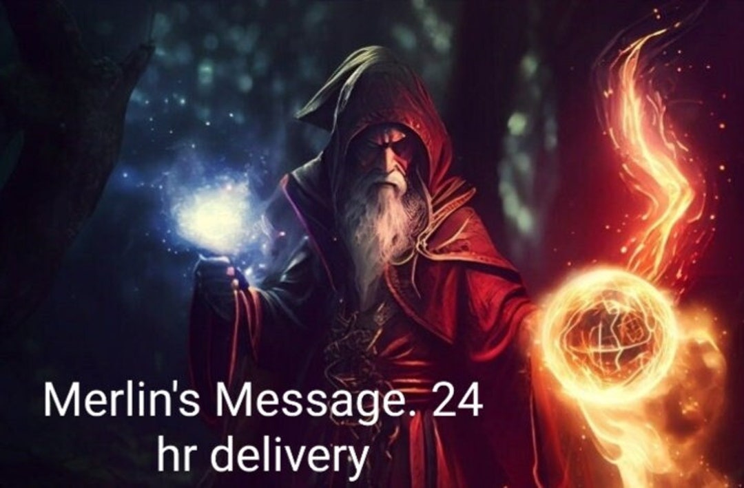 Merlin's Message - in Depth Channeled Message (2 Pages PDF). 24 Hr ...