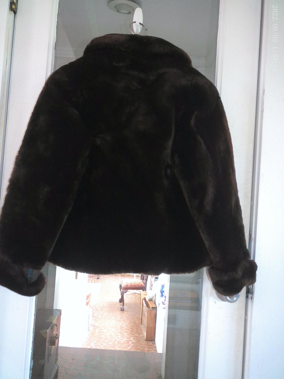 Vintage Mouton Fur Jacket - Etsy