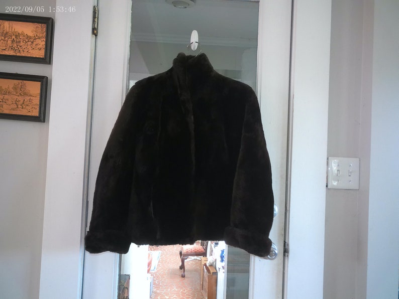 Vintage Mouton Jacket - Etsy