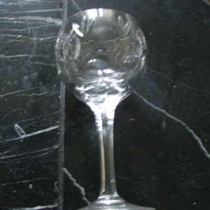 Gorham Bamberg Crystal Wine Glasses Set of 6 - Etsy
