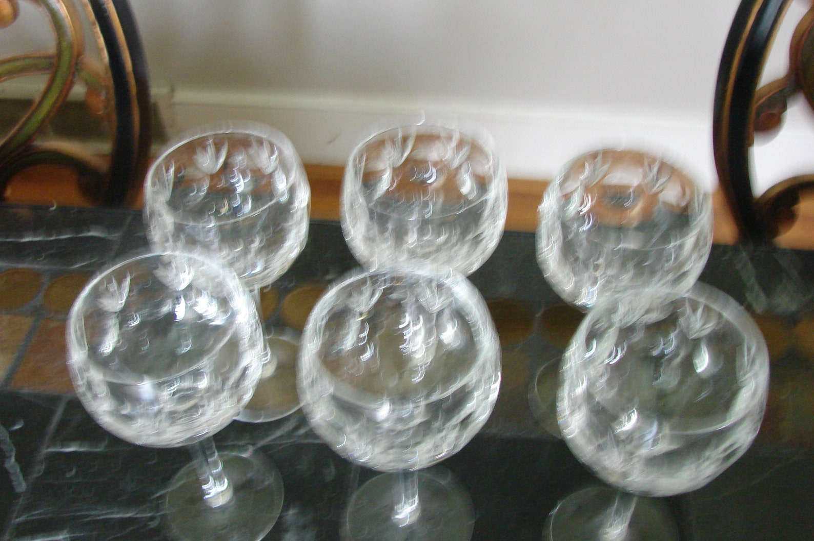 Gorham Bamberg Crystal Wine Glasses Set of 6 - Etsy