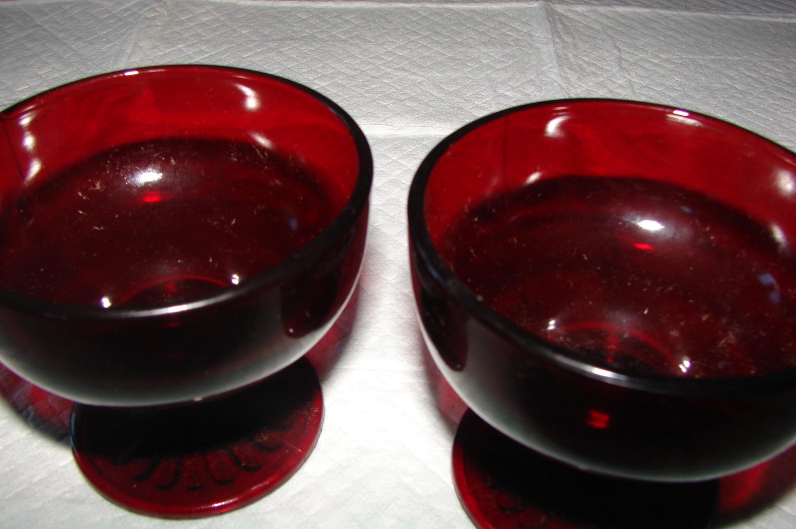 Avon Cape Cod Cranberry Dessert Bowls - Etsy