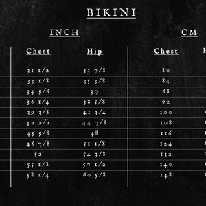 Gothic Bikini String Bikini Beach Goth Clothing Recycled Bikini Type O ...
