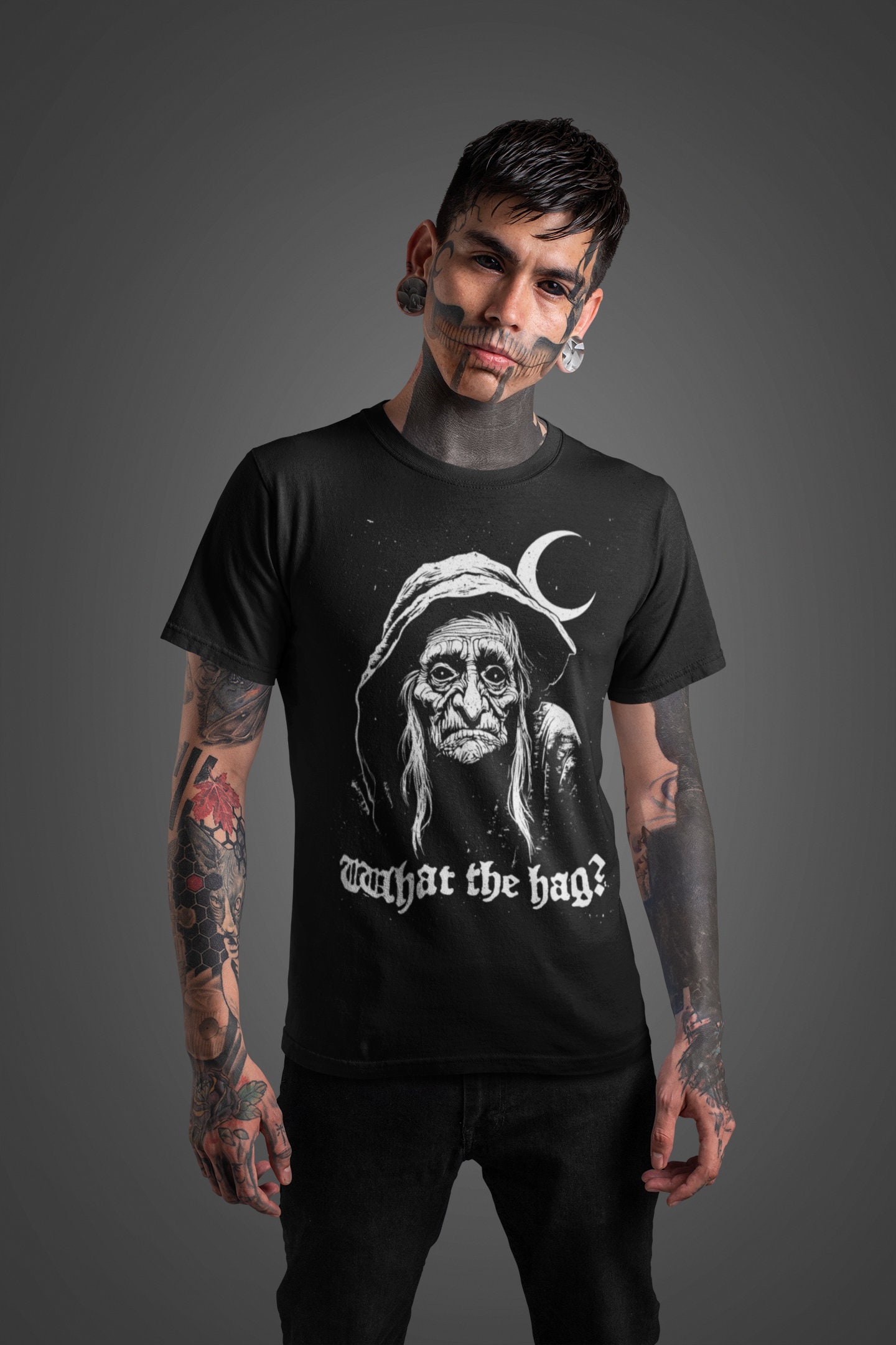 Bruja T-shirt Hag Tee Witch Shirt What the Heck Halloween Shirt Witch ...