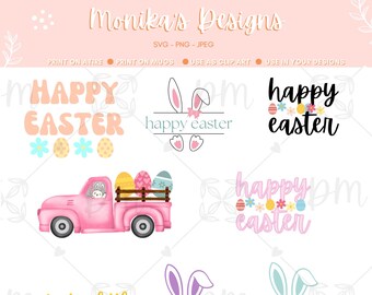 Bunny Face Svg Easter Bunny Svg Girl Easter Svg Files for - Etsy