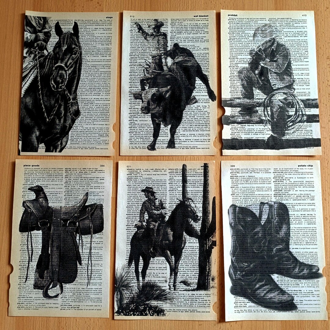 Western Wall Art, Western Poster, Retro Cowboy Print, Western Prints ...