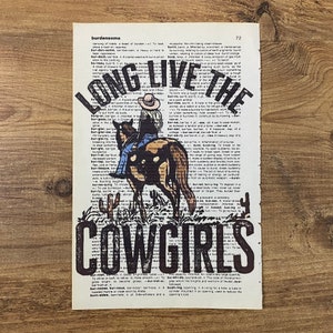 Coastal Cowgirl, Dictionary Print, Cowboy Theme Party, Cowgirl Print ...