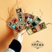 Bookmark From 100-year-old Book and Magazine Letters, Personalized ...