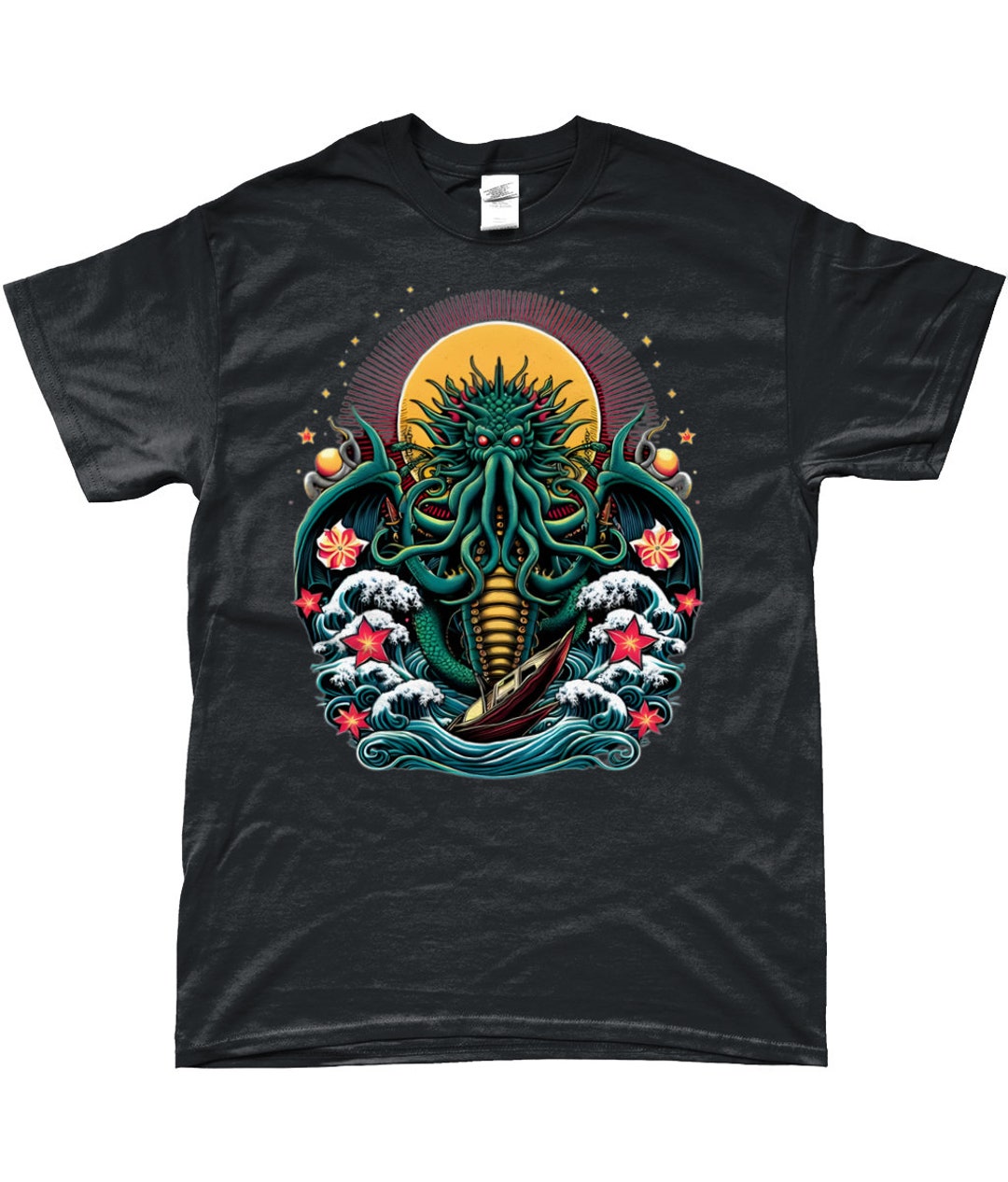 Japanese Cthulhu - Etsy