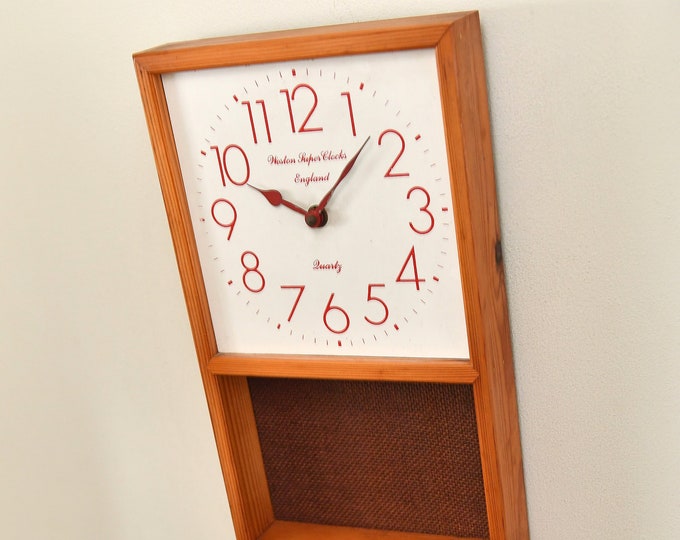 Vintage Early 1970's Weston Super Clocks Iconic Shelf Clock - Working ...