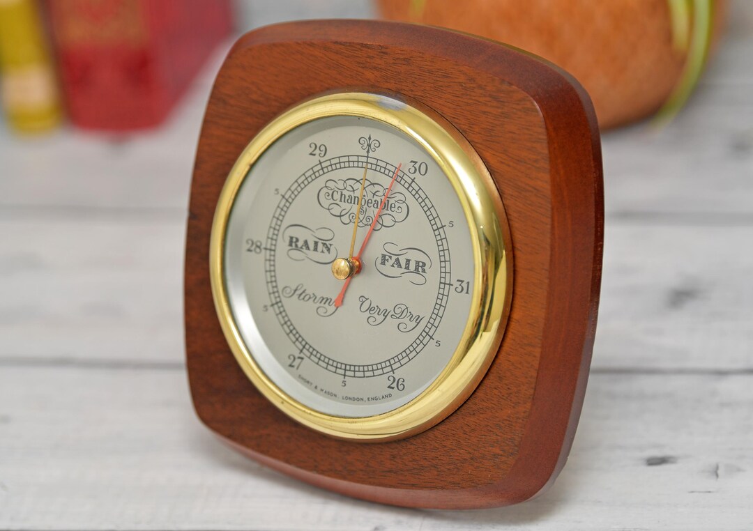 Vintage Short & Mason London Barometer, Restored 1960s Mid Century ...