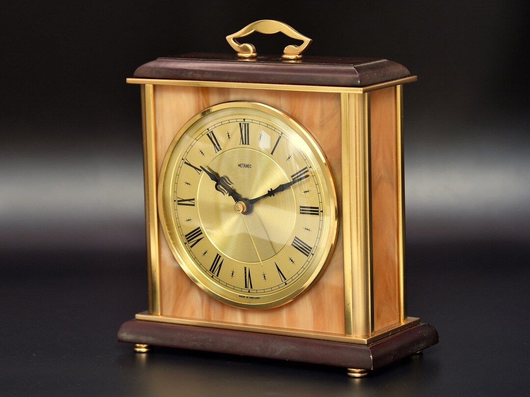 Metamec Classic 1970's Mantel Clock in Great Working Condition Original ...