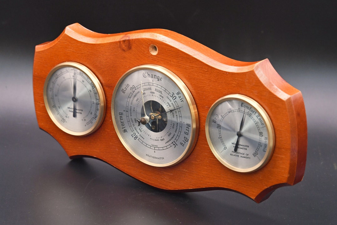 Smart Weathermaster Late 1960's Wall Hanging Weather Station Combo A ...