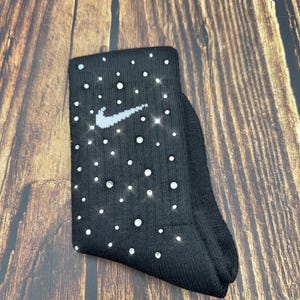 Bling Rhinestone Socks - Cheer Gift - Cheerleader - Gymnastics ...