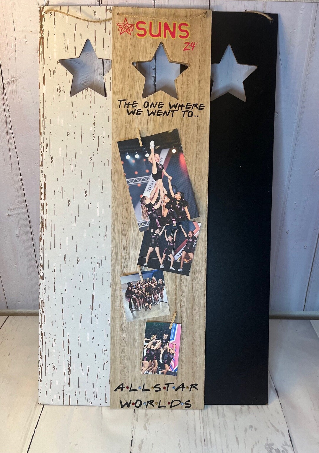 Cheer Photo Board - Cheerleader Memory Board - Etsy