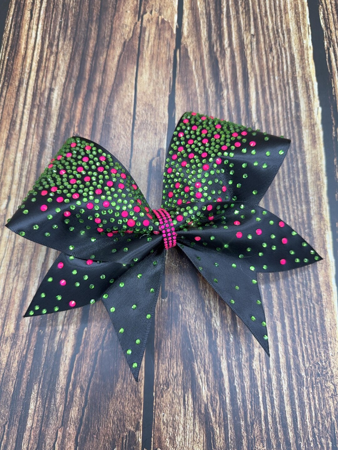 Wicked Inspired Cheer Bow: Rhinestone All-star Competition Bow - Etsy