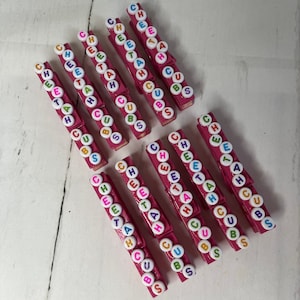 Pack of Cheer Pins With Resin Letters - Cheerleader Good Luck Pins ...