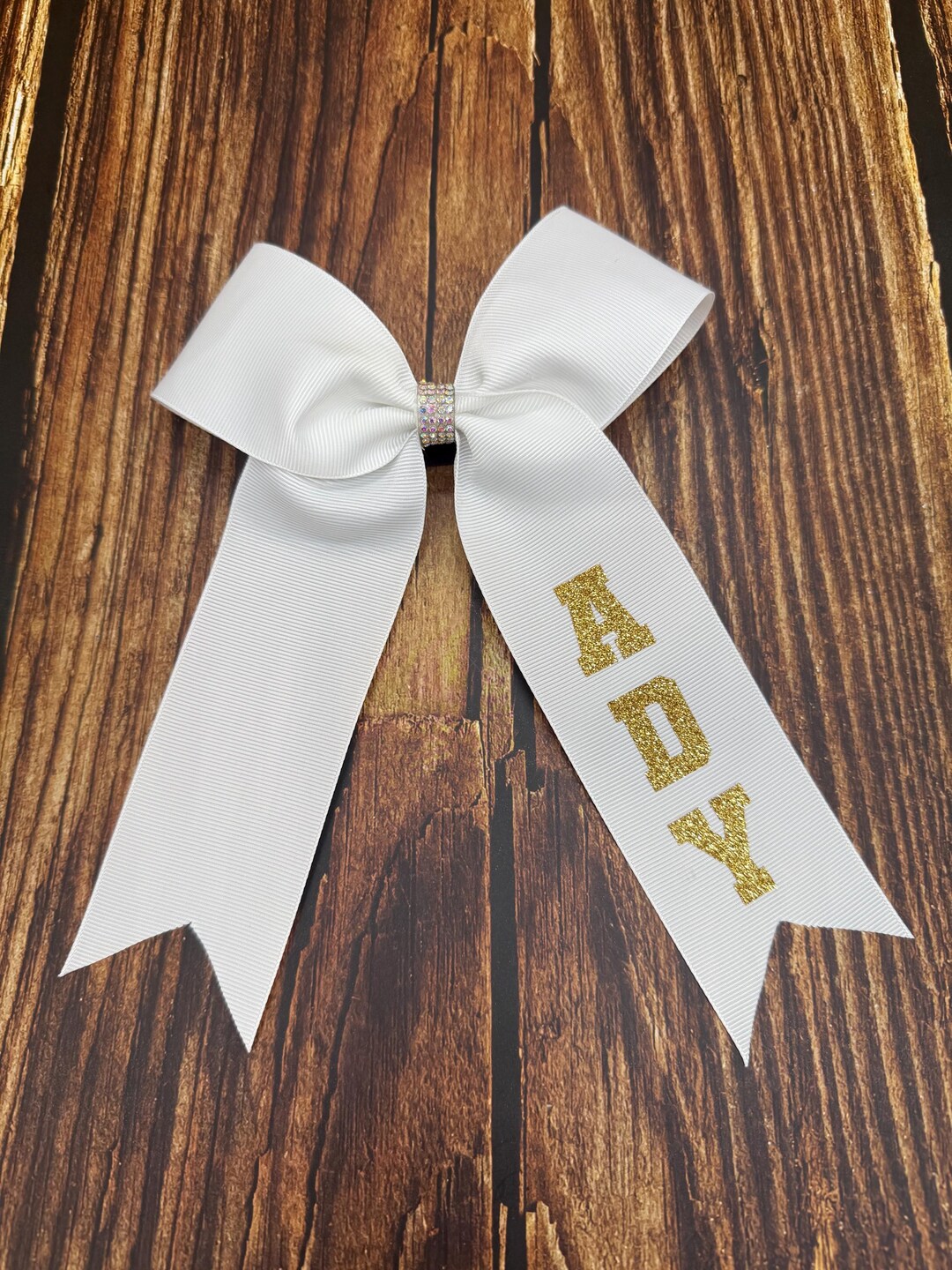 School Collegiate Cheer Bow With Long Tails on 2.25” Ribbon - Etsy
