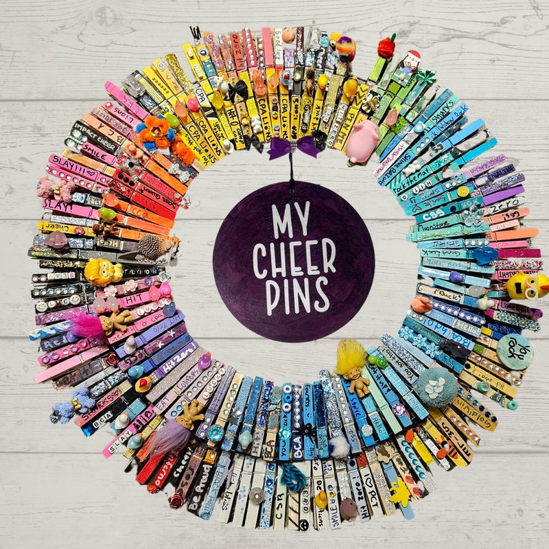 Cheer Pins - Etsy
