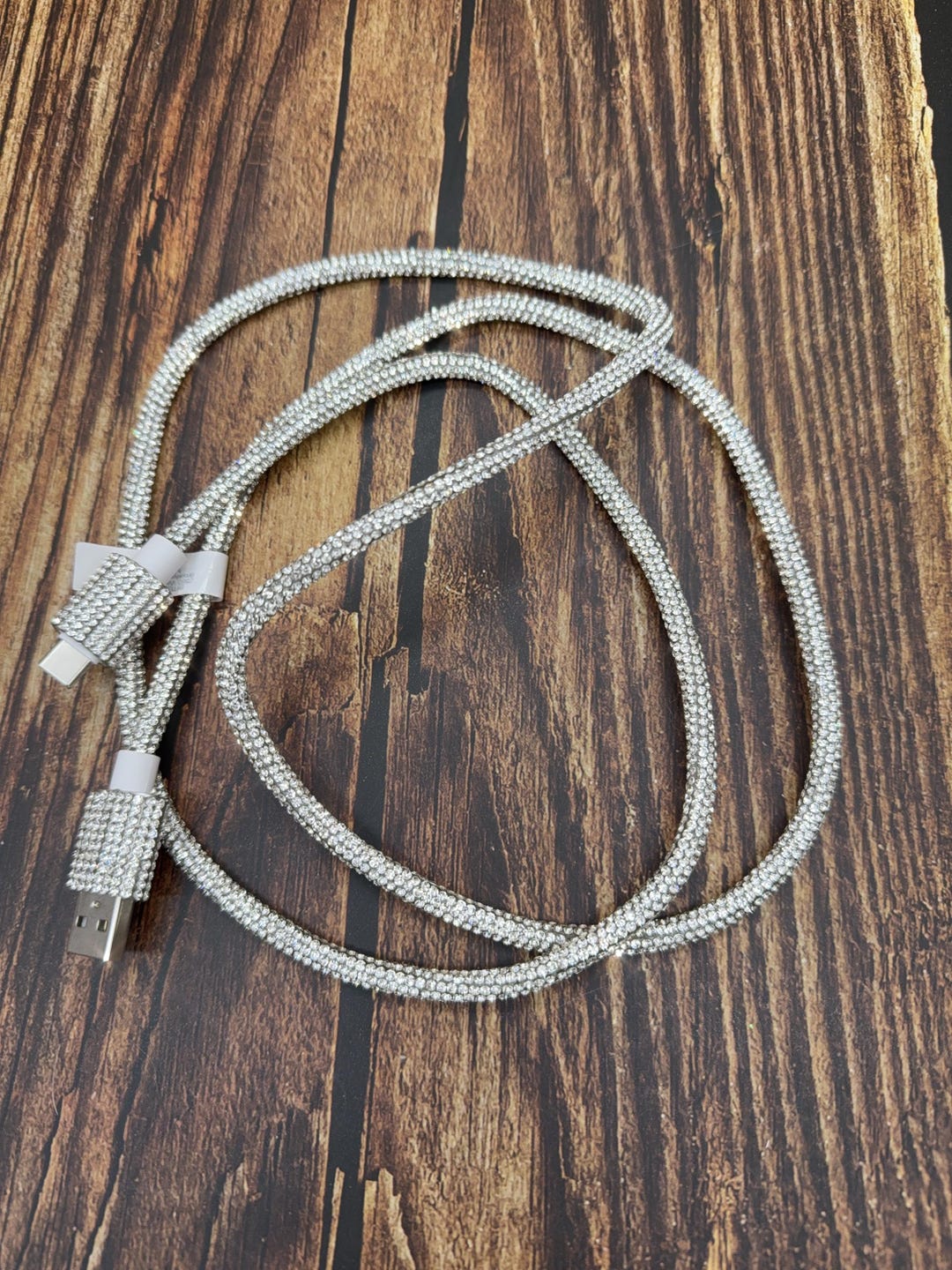 Rhinestone Covered USB to USC Cable - Cheer Moms - Cheer Gifts ...