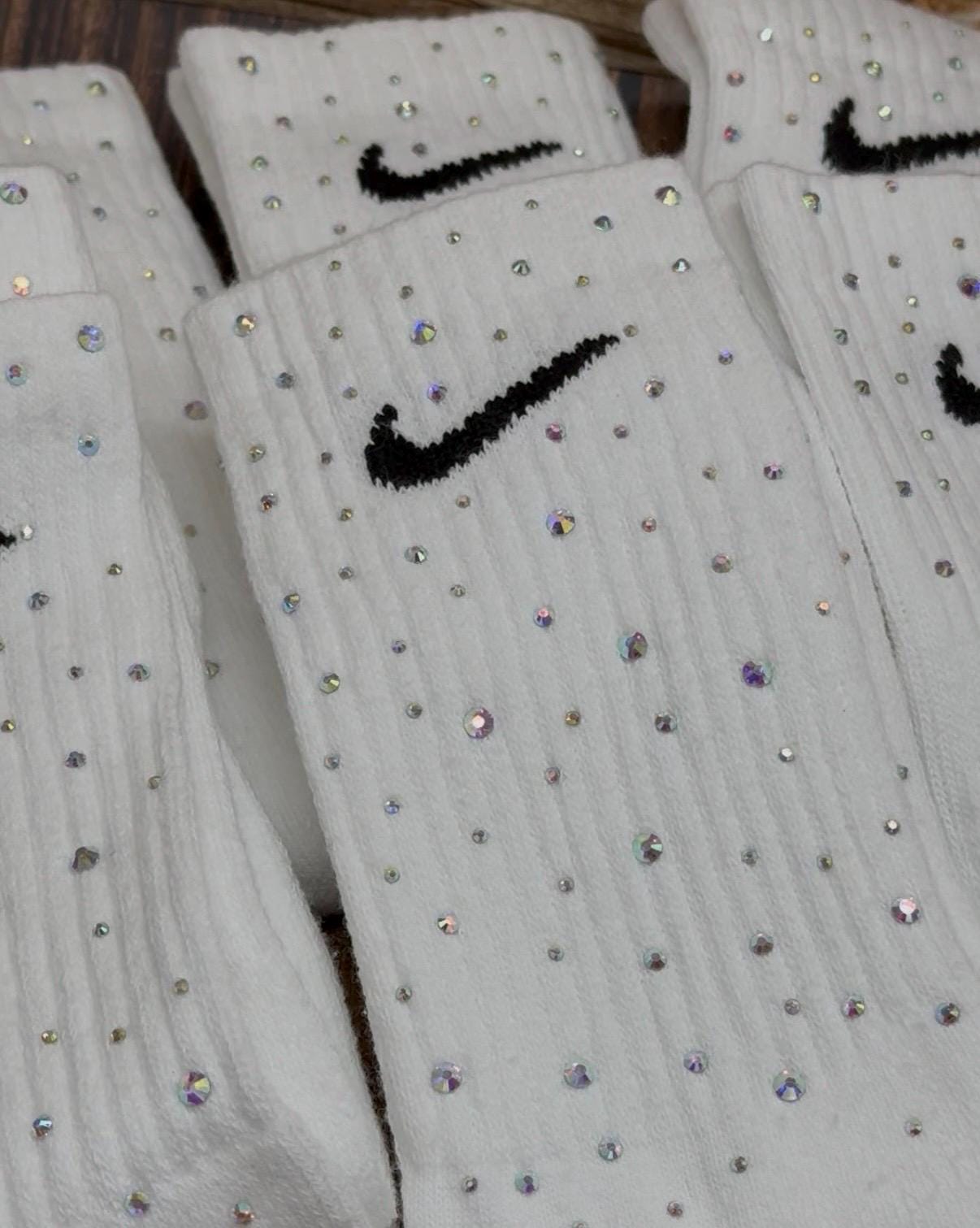 Bling Rhinestone Socks - Cheer Gift - Cheerleader - Gymnastics ...