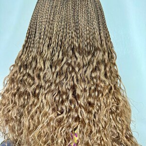 100% Human Hair Wig | Lugo Hair Braided Wig | Glueless Wig | Quality ...