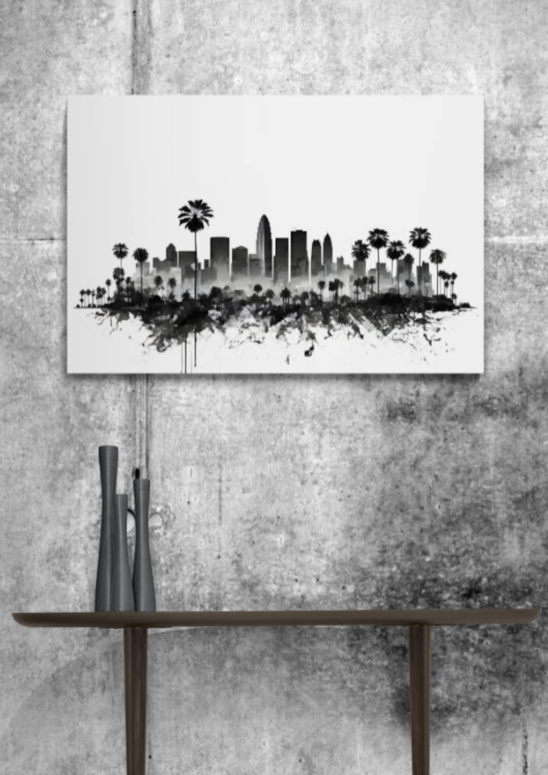 Los Santos (GTA) Skyline Printable Wall Art, Urban Wall Art, Printable ...