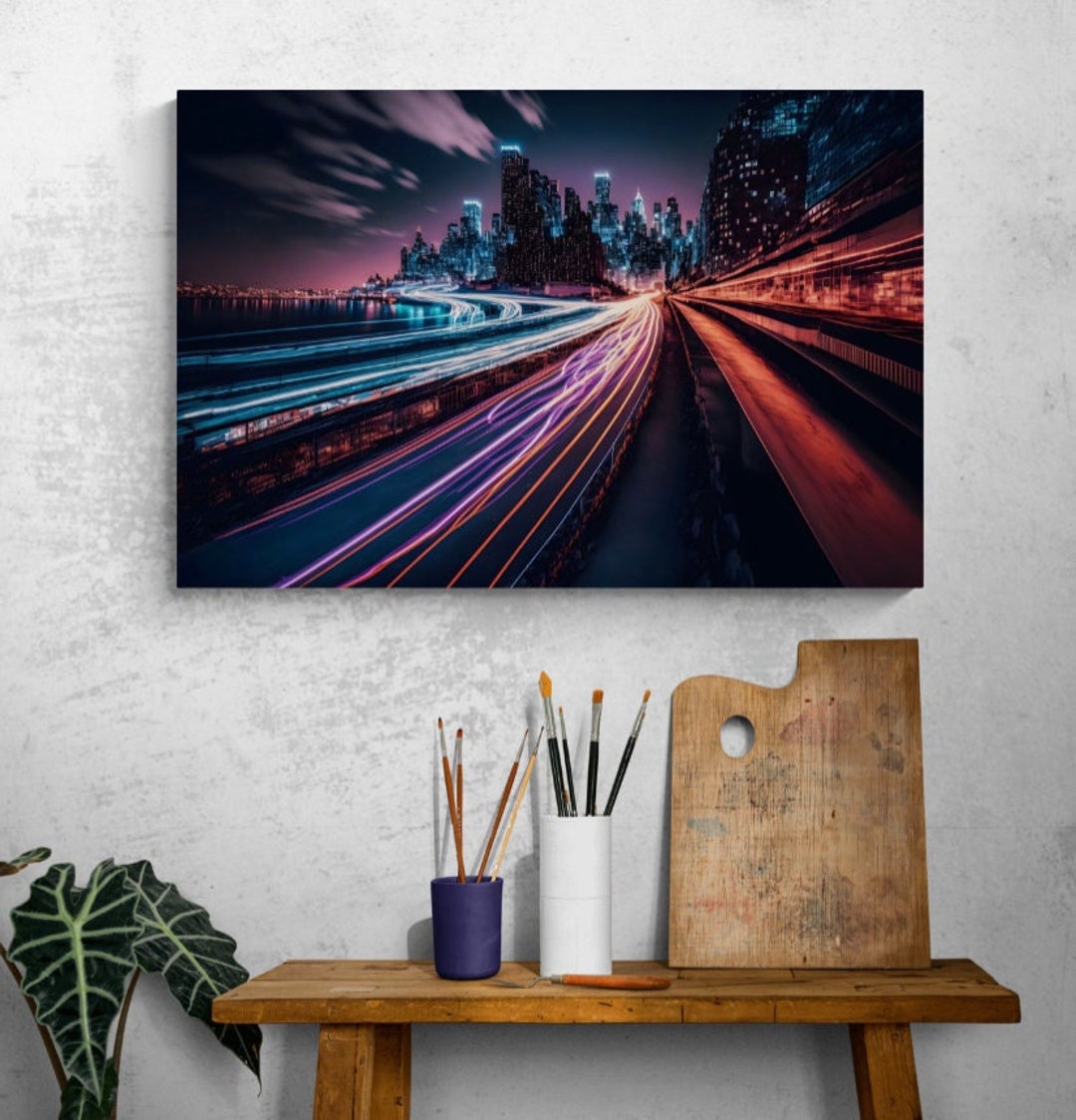 Westside Highway NYC Printable Wall Art, Urban Wall Art, Printable ...