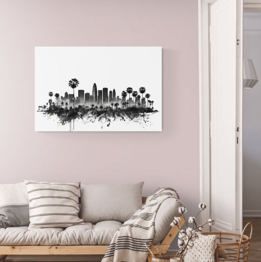 Los Santos (GTA) Skyline Printable Wall Art, Urban Wall Art, Printable ...
