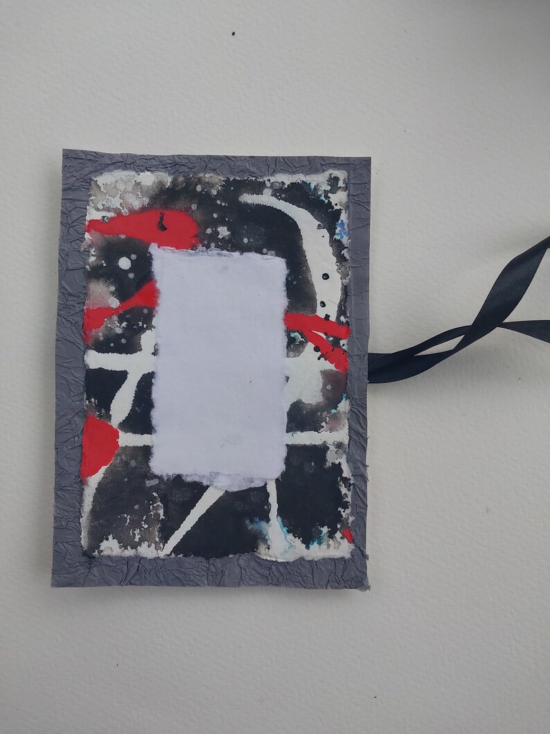 Handmade Abstract Greeting Cards, Set of 2 - Etsy
