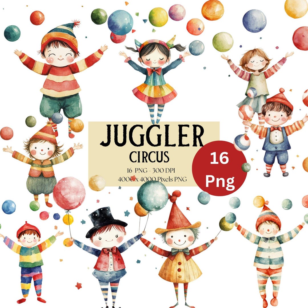 Juggler Clipart, Juggler Png, Circus Juggler Clipart, Circus ...