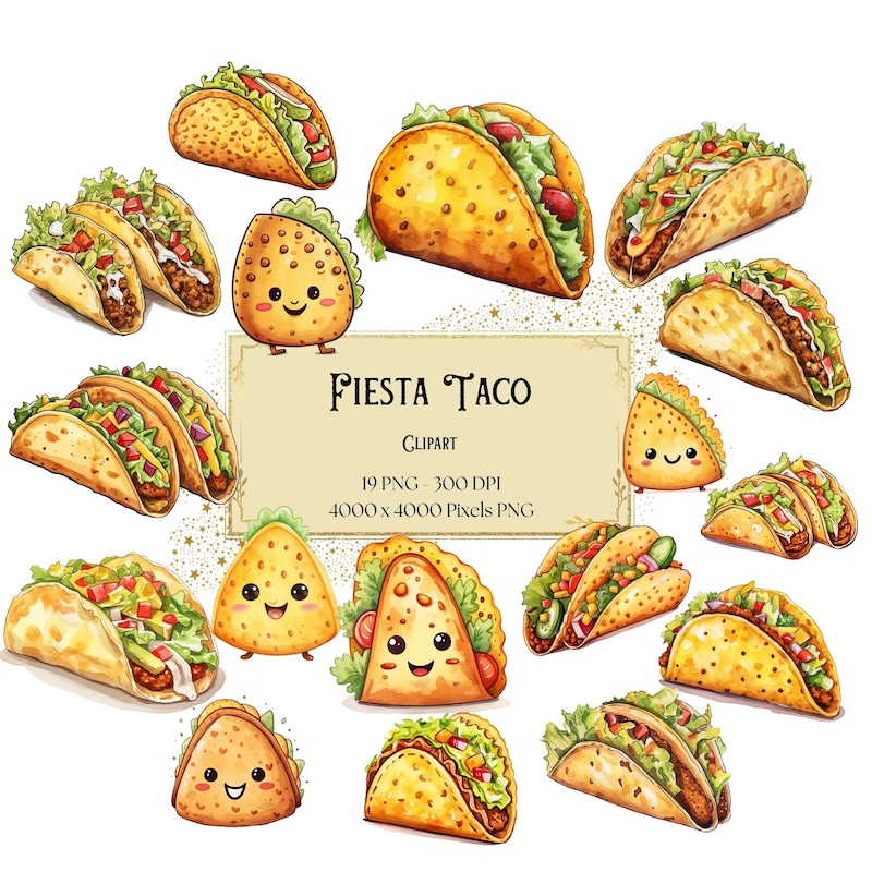 Fiesta Clip Art - Etsy