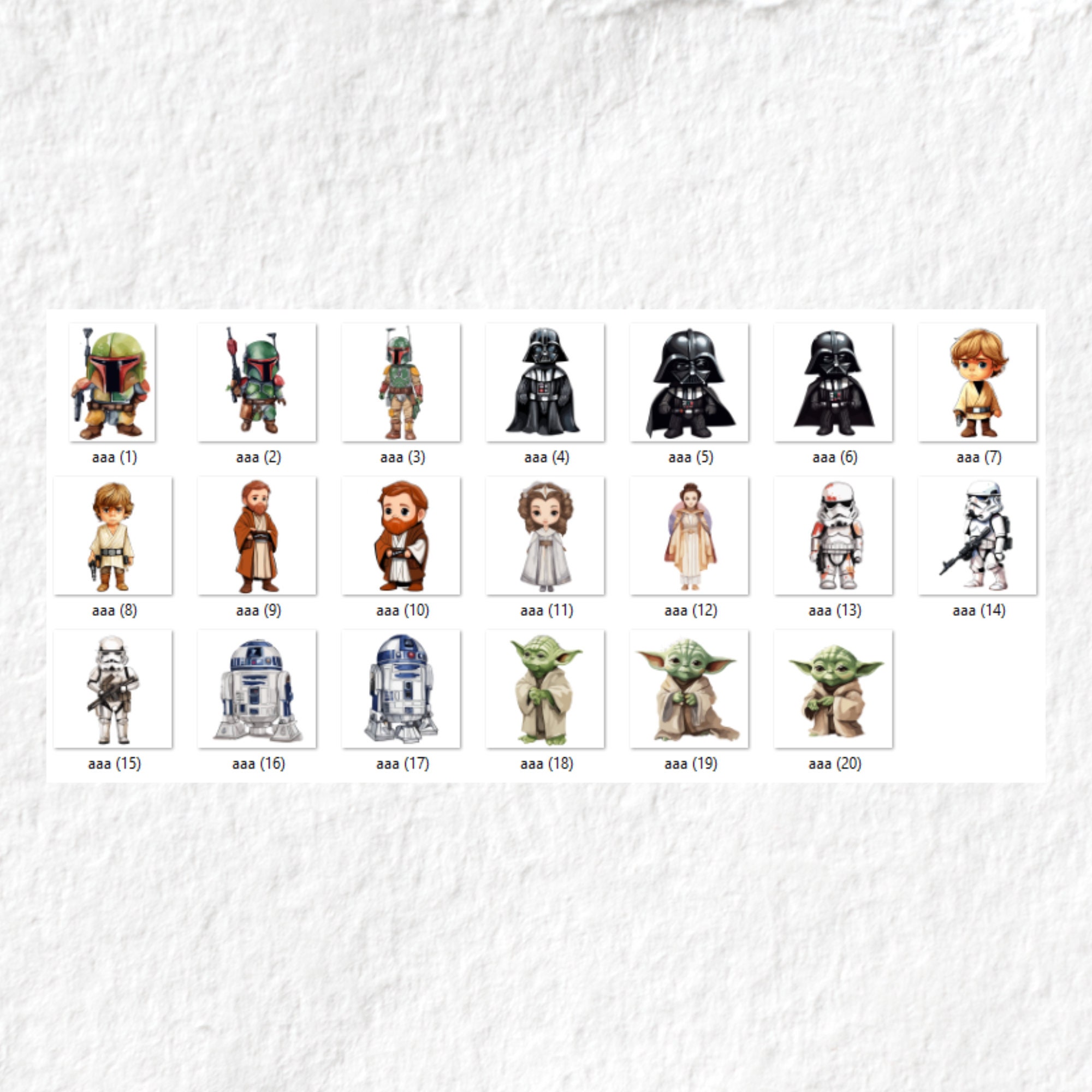 Star Wars Clipart, Cute Star Wars Darth Vader Png, Obi-wan Kenobi Png ...