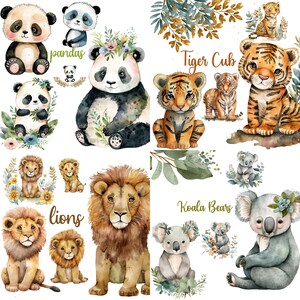 590+ Animals Clipart Mega Bundle Png, Animal Clipart, Dogs, Birds, Cats ...