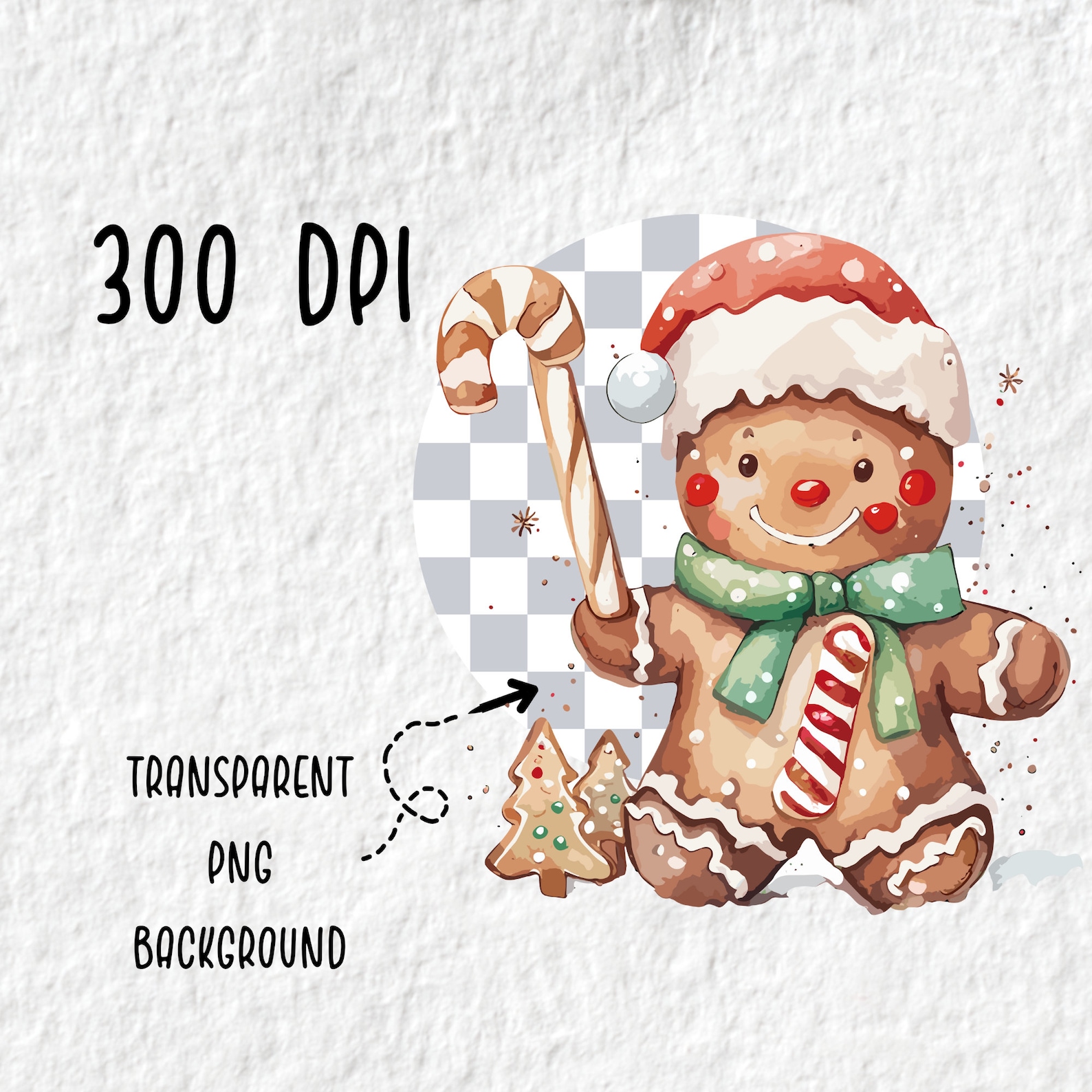 Gingerbread Man Clipart Gingerbread Cookie Christmas Clipart - Etsy