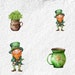 Leprechaun Watercolor Clipart, St Patricks Day Clipart, Happy St ...