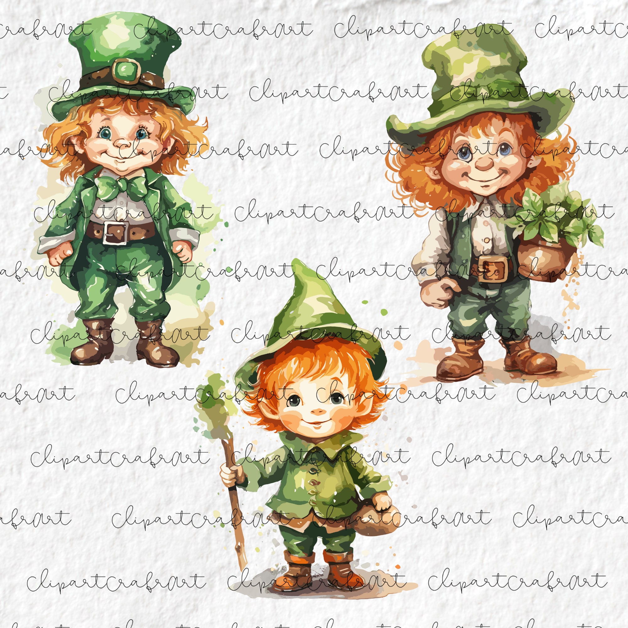 Leprechaun Clipart, St Patricks Day Clipart, Happy St Patricks Day ...
