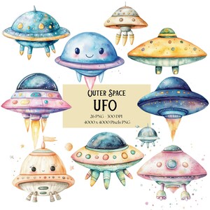 UFO Clipart, Ufos Png, Flying Saucer Clipart, Outer Space Clipart ...