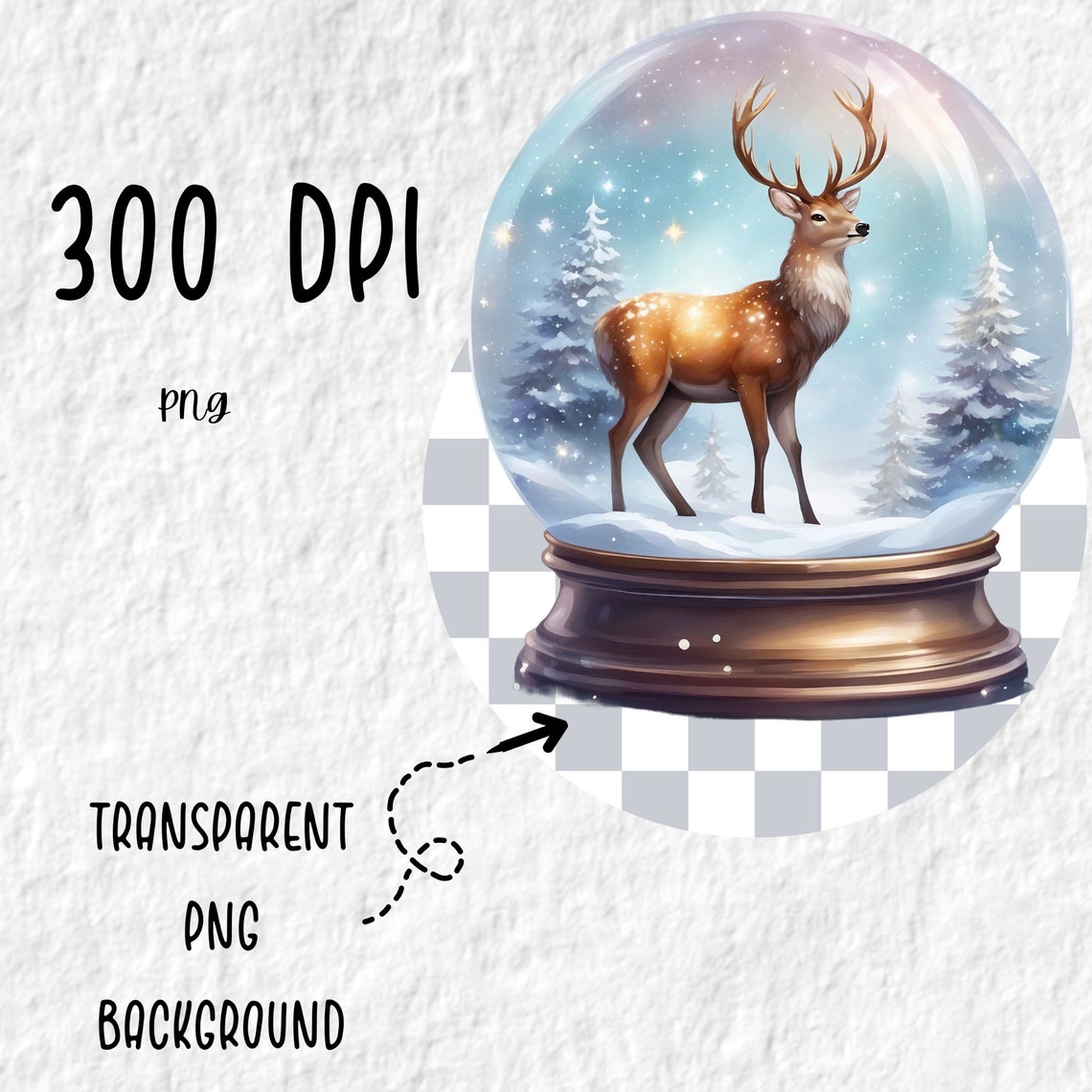 Christmas Snow Globe Clipart, Christmas Winter Snow Globe Clipart ...