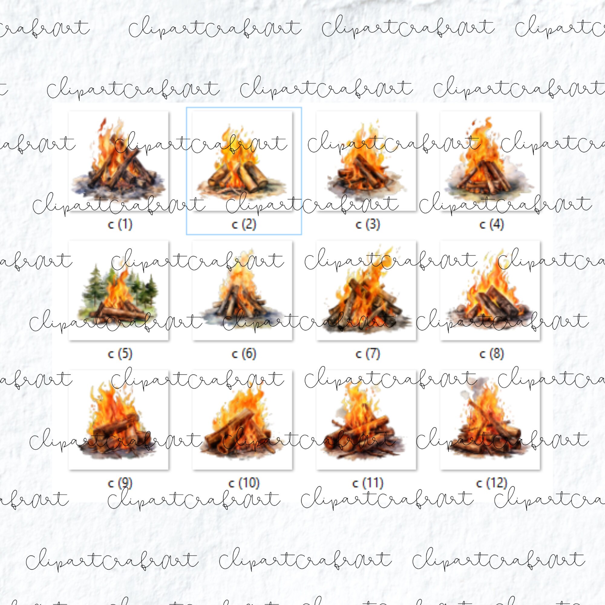 Camping Fire Clipart, Campfire Clipart, Adventure Camping Life Clipart ...