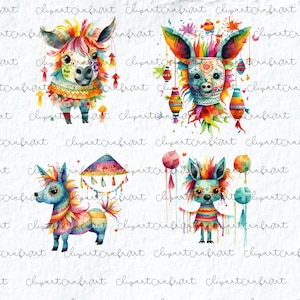 Piñata Clipart, Cinco De Mayo Mexican Fiesta Piñata Clipart, Mexican ...