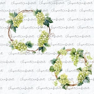 Grapes Fruit Png Clipart, Grapes Fruit Bundle Clipart, Grapes Fruit ...