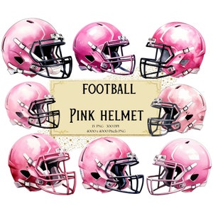 American Football Pink Helmet Clipart, American Football Clipart ...