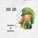 Leprechaun Watercolor Clipart, St Patricks Day Clipart, Happy St ...