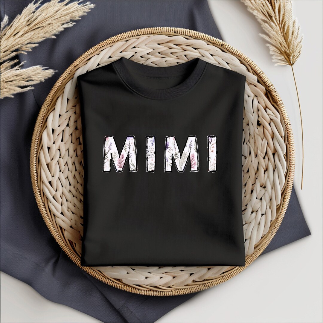 Floral Mimi Png, Mimi Wildflower Png, Mimi Floral Design, Custom Mama ...