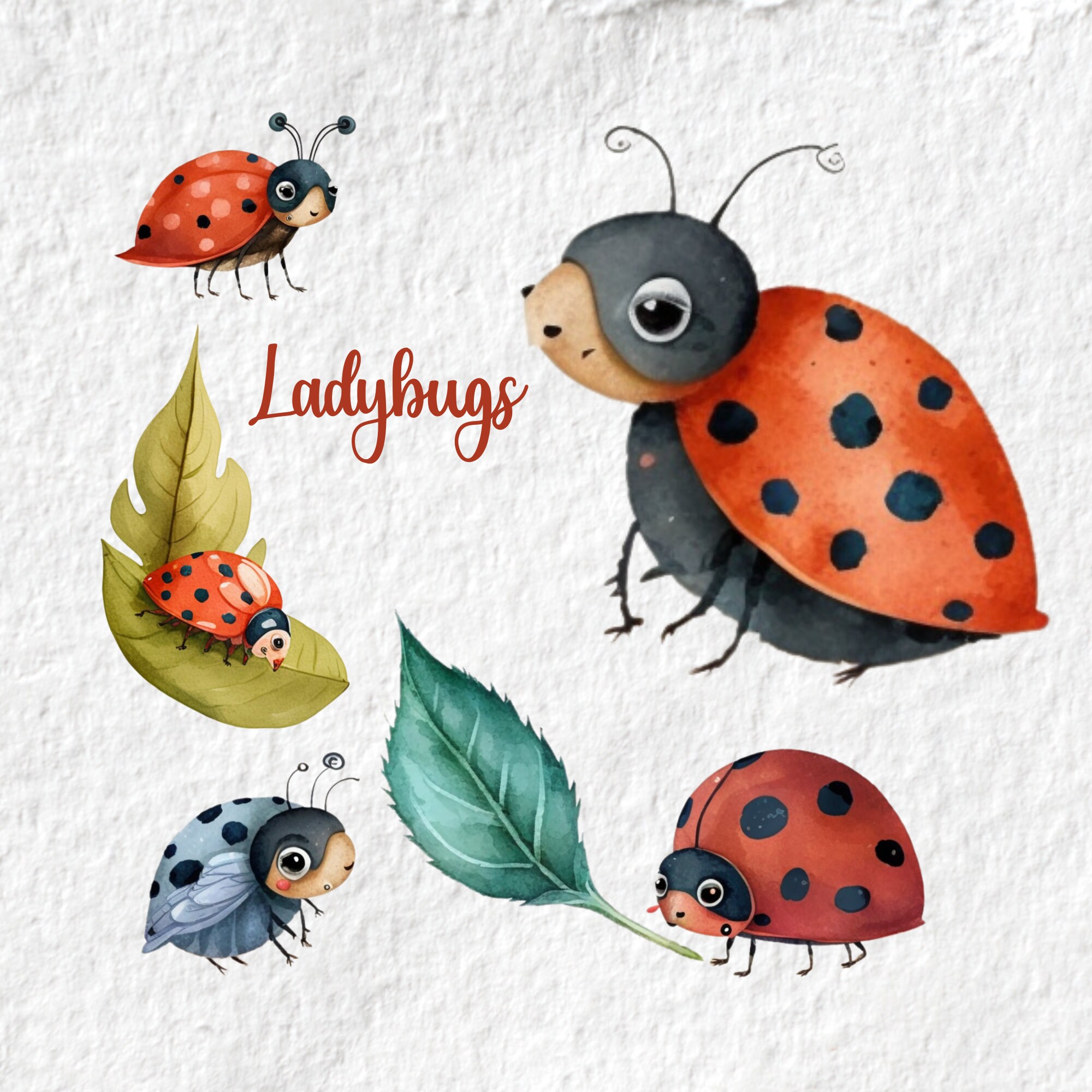 Ladybug Baby Shower Clip Art