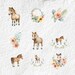 Horse Watercolor Clipart, Cute Baby Shower Graphics, Horse Birthday ...