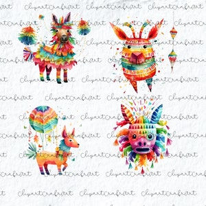 Piñata Clipart, Cinco De Mayo Mexican Fiesta Piñata Clipart, Mexican ...